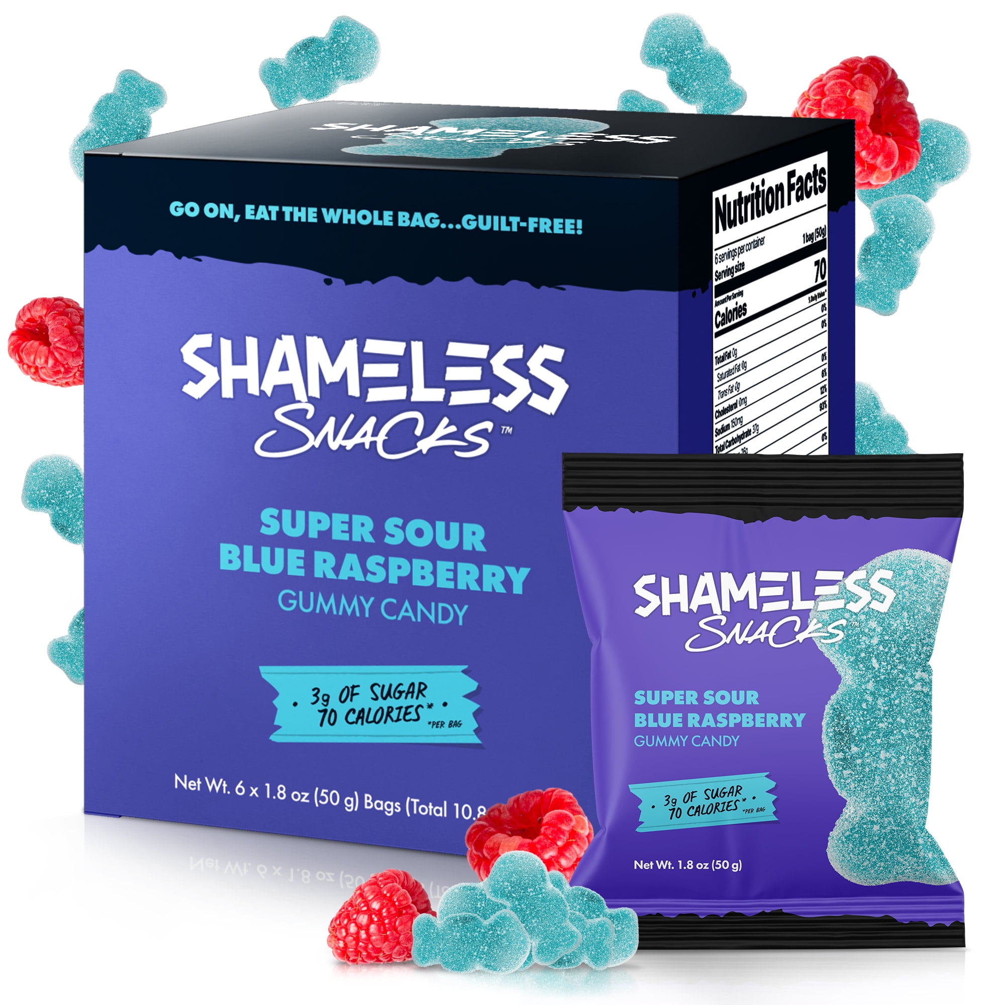 Shameless Snacks - Healthy Low Calorie Snacks, Low Carb Keto Gummies ...