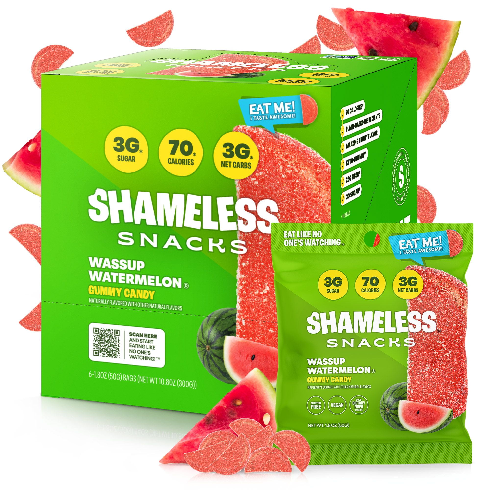 Shameless Snacks - Vegan, Low Sugar, Low Calorie, Keto Gummies for Kids ...