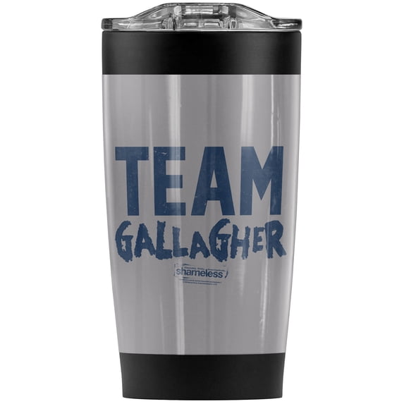 Shameless Team Gallagher Stainless Steel Tumbler 20 oz Coffee Travel ...
