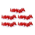 Shamjina 100 PCS Mini Christmas Hats Mini Christmas Santa Bottle Hats ...