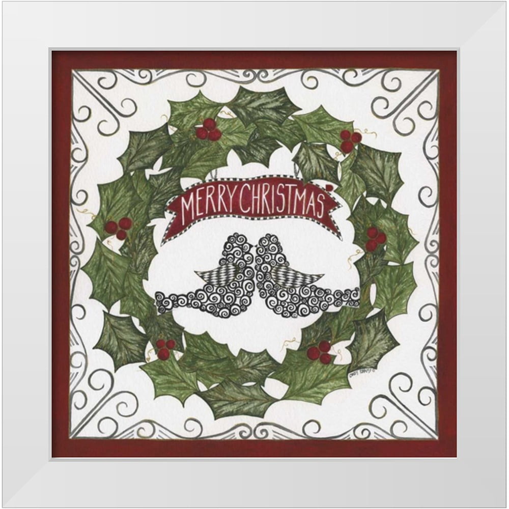 Shamp, Cindy 15x15 White Modern Wood Framed Museum Art Print Titled ...