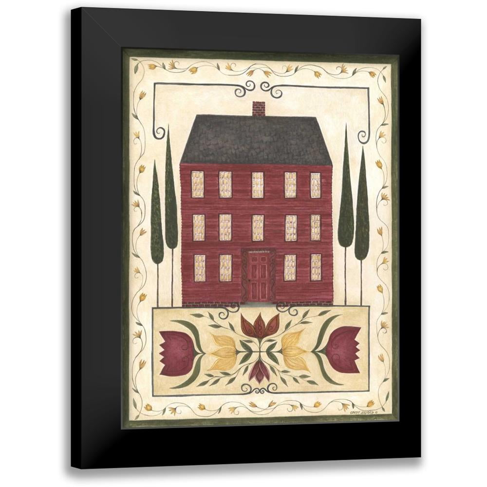 Shamp, Cindy 19x24 Black Modern Framed Museum Art Print Titled - Red ...