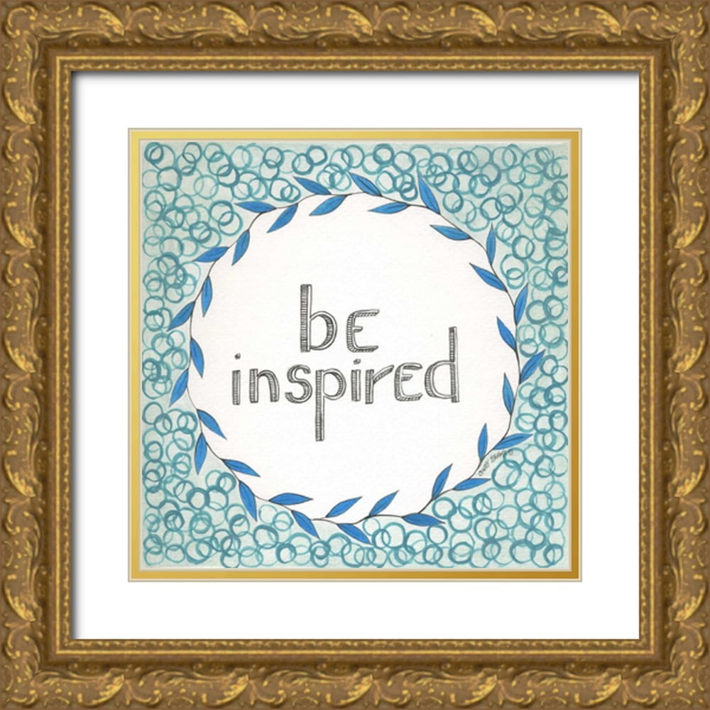 Shamp, Cindy 26x26 Gold Ornate Wood Framed with Double Matting Museum ...