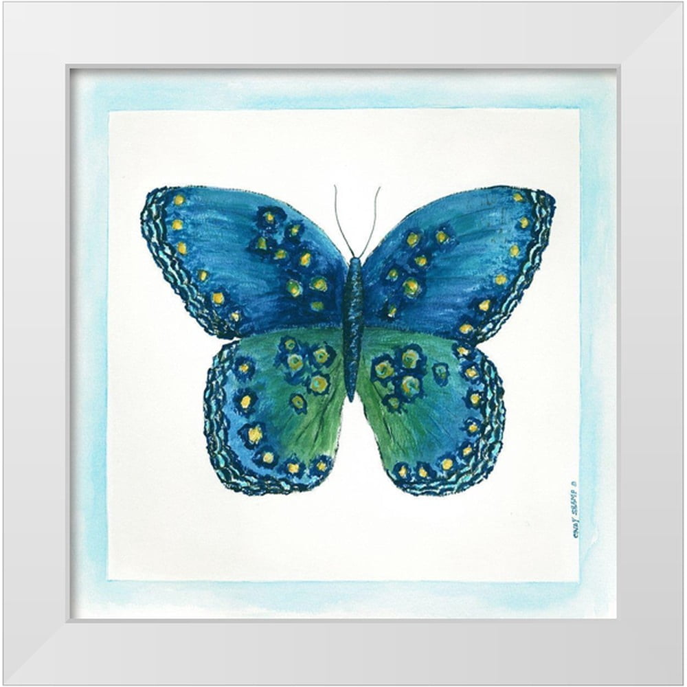 Shamp, Cindy 26x26 White Modern Wood Framed Museum Art Print Titled ...