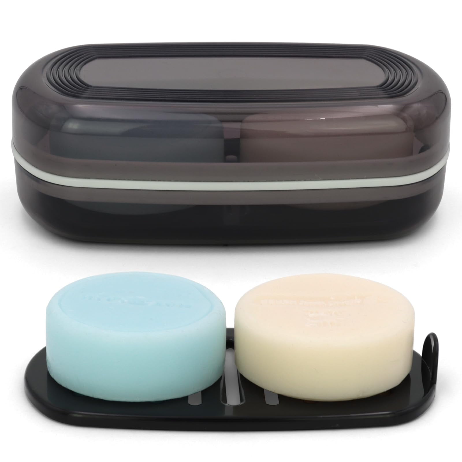 Shampoo Bar Holder Travel Case for Large Soap 5 oz 10 oz, Durable ...