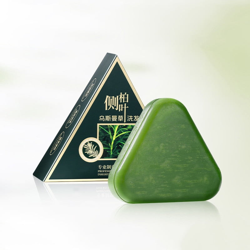 Shampoo Bar Natural Usman Grass Shampoo Soap Plant-Based Solid Shampoos ...