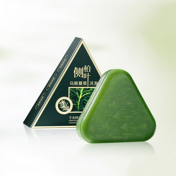 Shampoo Bar Natural Usman Grass Shampoo Soap Plant-Based Solid Shampoos ...