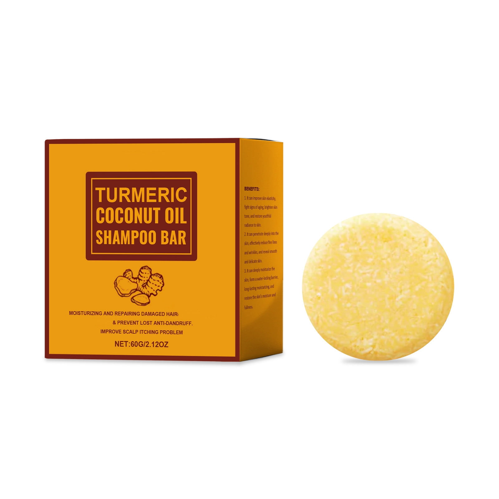 Shampoo Bar for Hair, Hair Soap Bar, Herbal Bath Hair Turmeric Soap ...