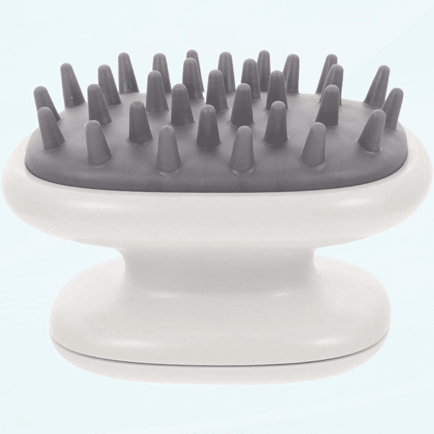 Shampoo Brush Bath Scrubber Scalp Massagers Silicone Hair Scrubber Head ...