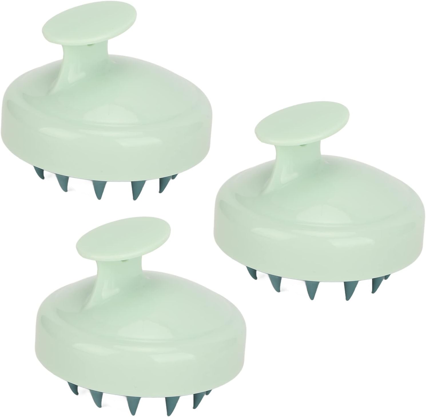 Shampoo Brush, Dandruff Removal ABS Portable Ergonomic Waterproof Scalp ...