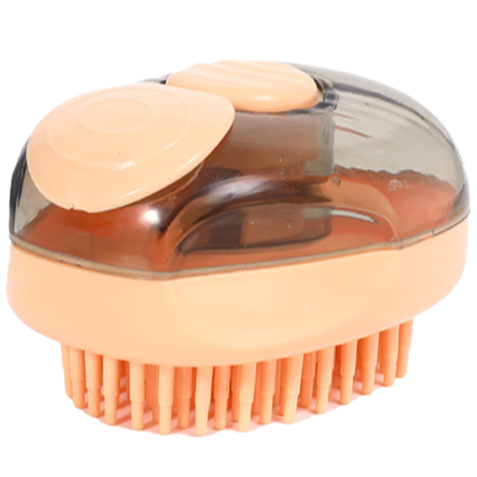 Shampoo Brush for Dogs, Manual Dog Scrubber Pet Bath Brush, Short Hair ...