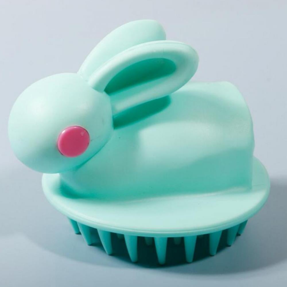 Shampoo Brush,Scalp Massager,Cartoon Rabbit Hair Brush,Hair Washing ...