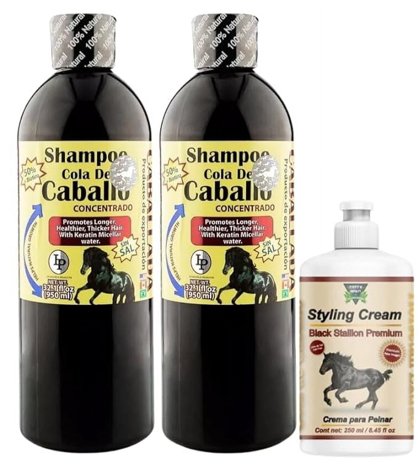 Shampoo Caballada 950ml (2 PACK) Shampoo Cola De Caballo BIOTINA ...