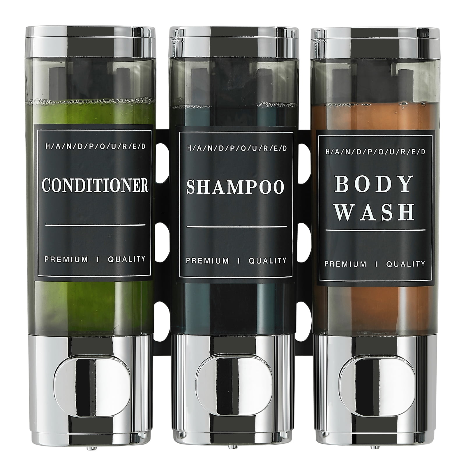 Shampoo and Conditioner Dispenser,Unisense Shower Soap Dispenser 3 ...