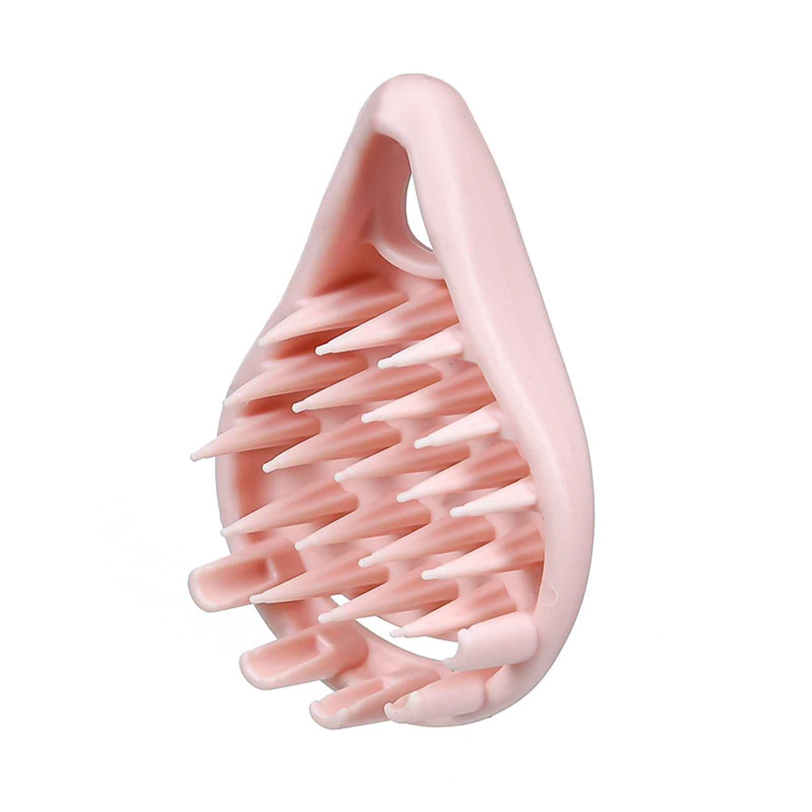 Shampoo Massage Brush Scalp Care Hair Wash Tool Soft TPR Bristles Fast ...