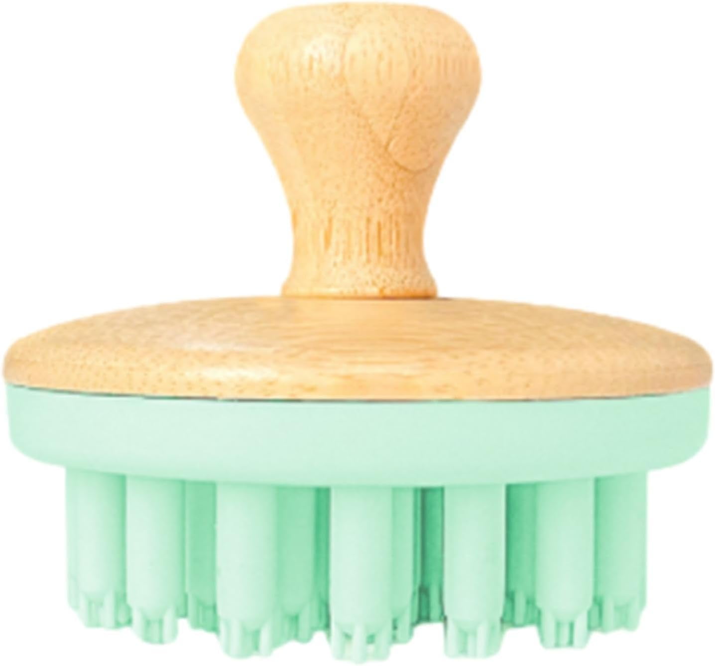 Shampoo Massager Brush | Silicone Scrubbing Head Massager for Scalp ...