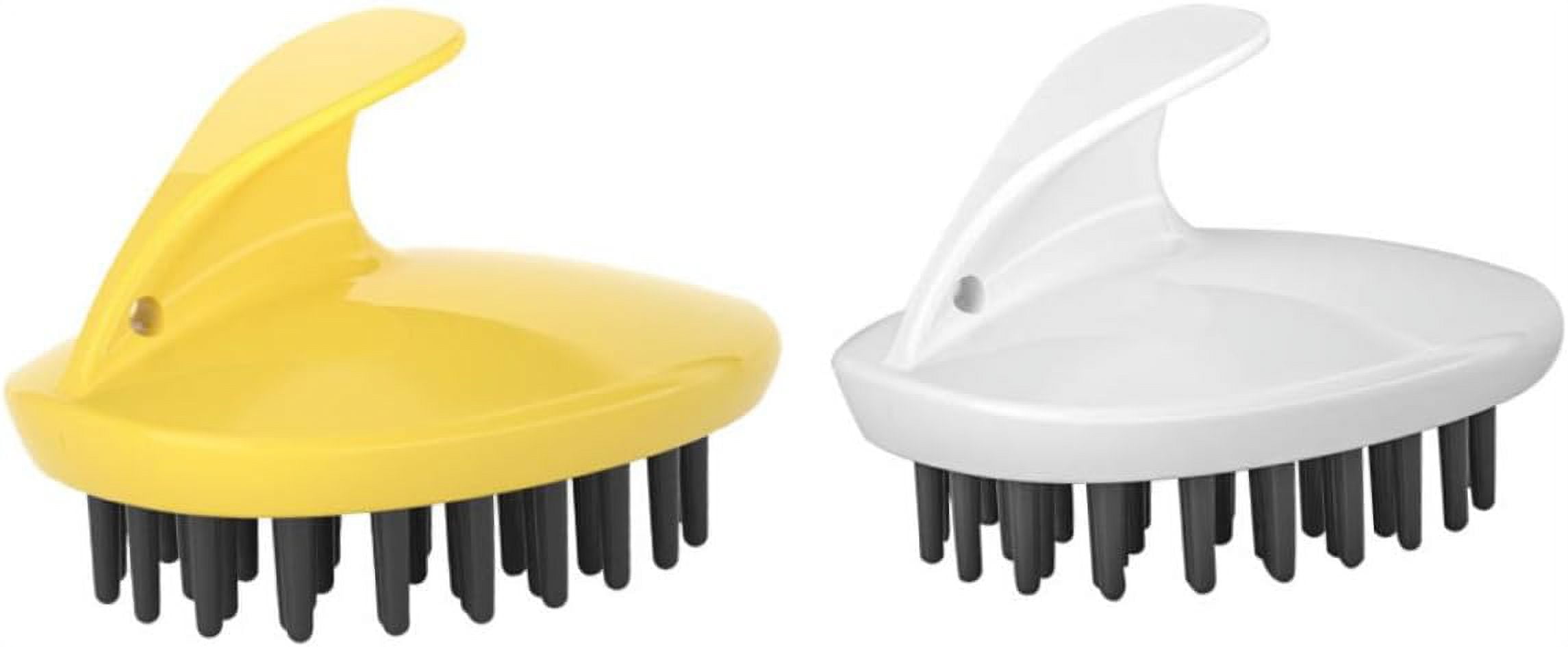 Shampoo Men 2Pcs Hair Washing Brushes Scalp Massaging Combs Head ...