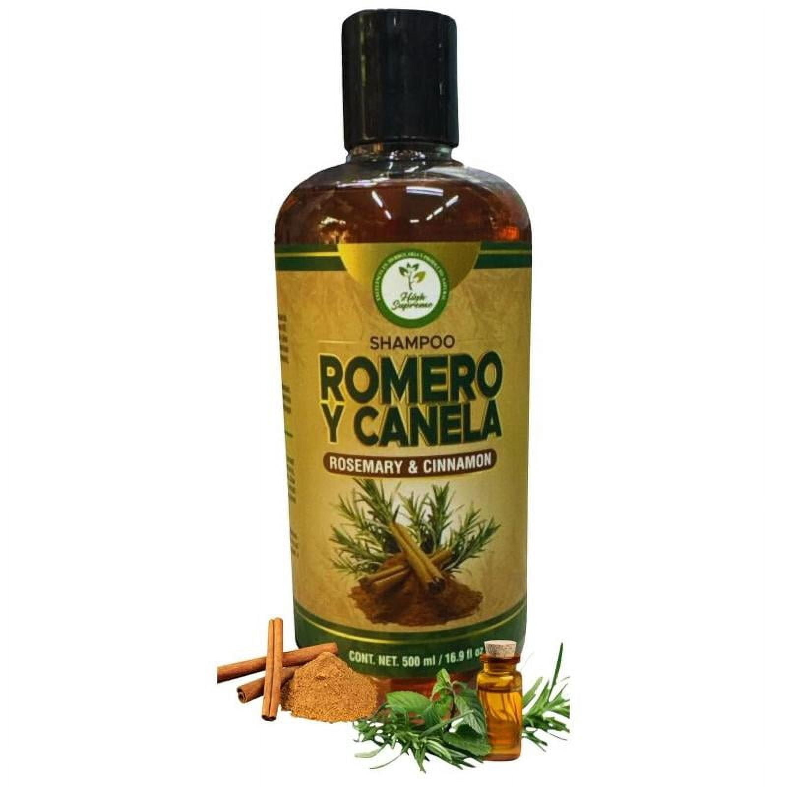 Shampoo Romero & Canela (Rosemary & Cinnamon) 16.9 fl oz Nutrir y ...