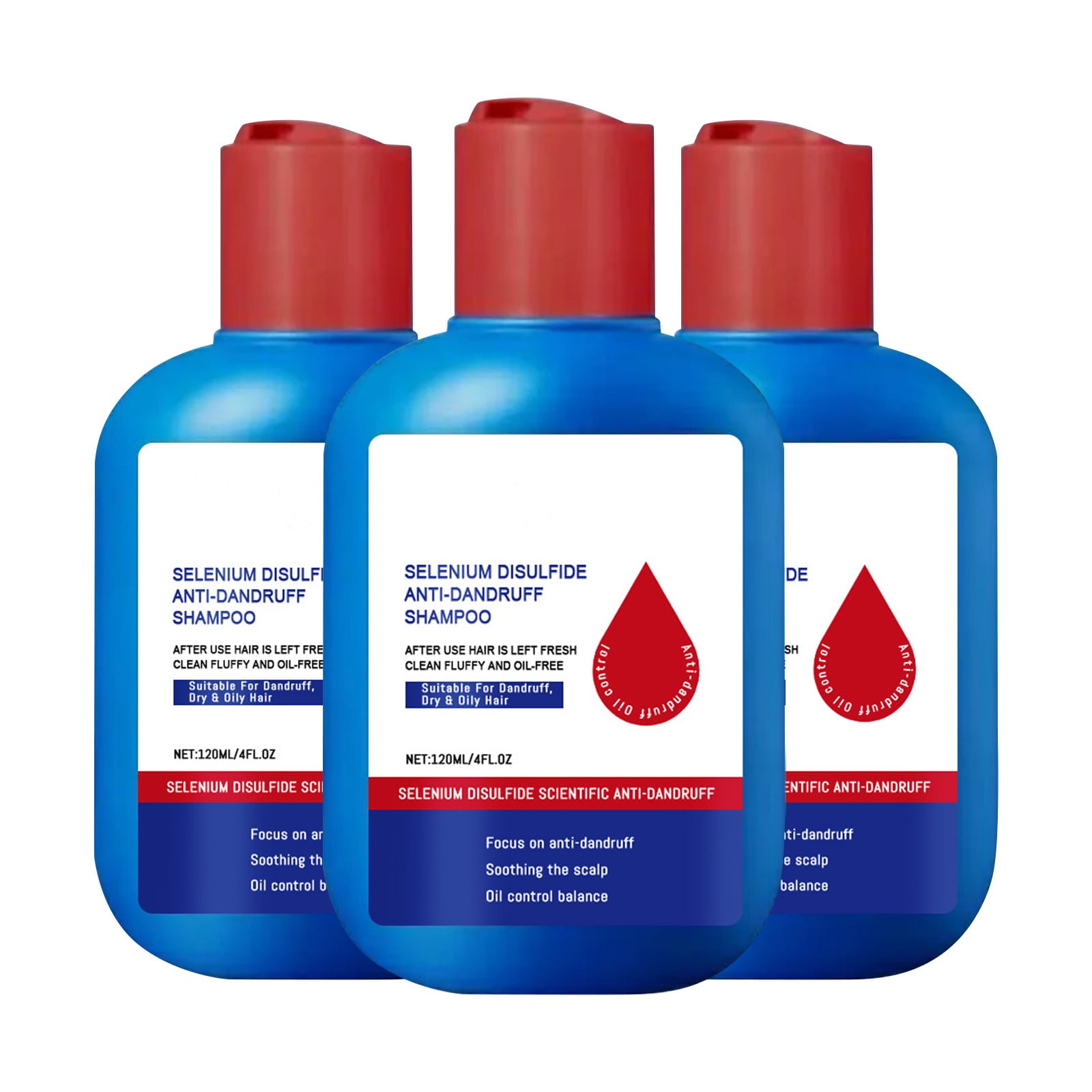 Shampoo, Selenium Sulfide Shampoo, Oil Control Shampoo Reduces Excess ...