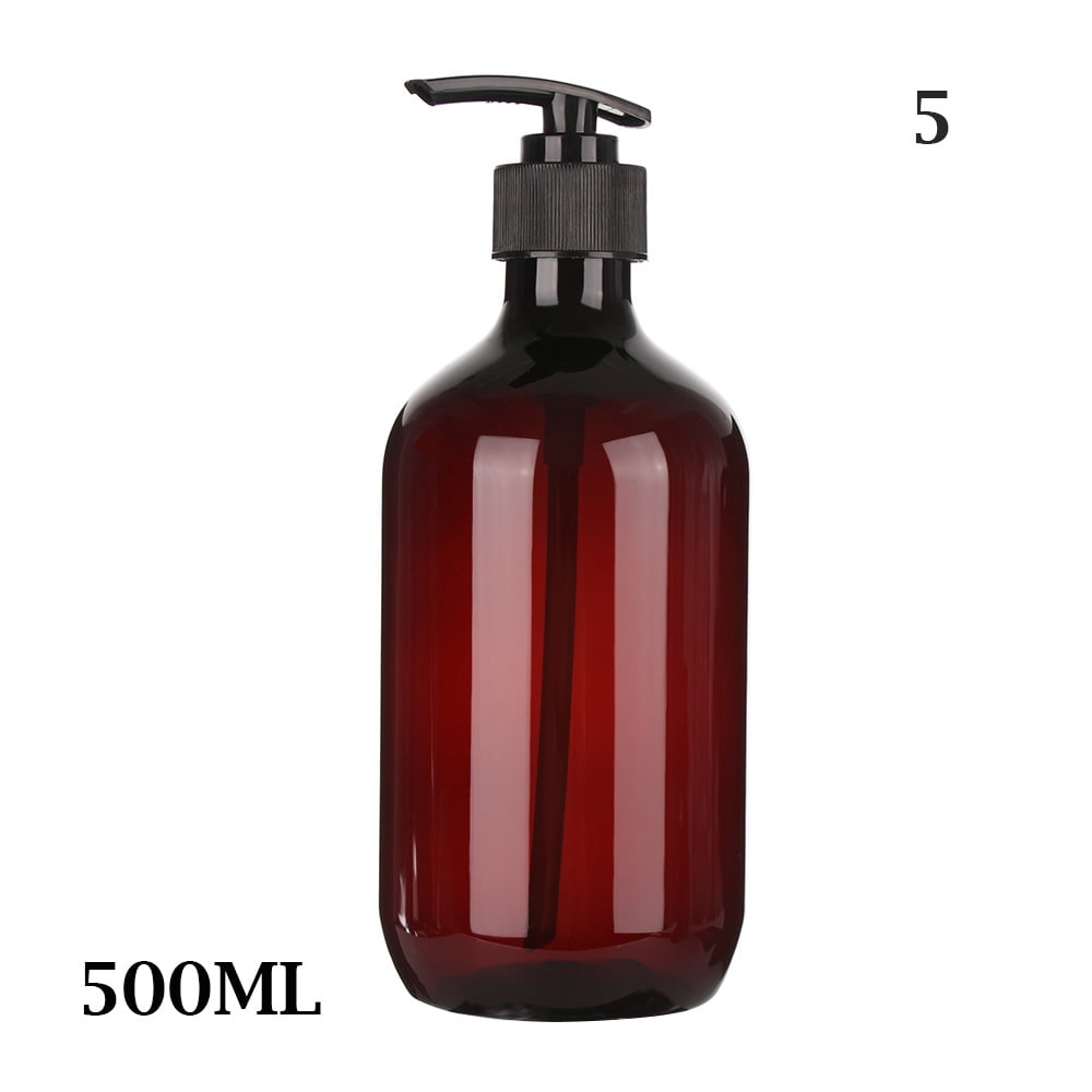 Shampoo Shower Gel Brown Pump Container Hand Sanitizer Soap Dispenser ...