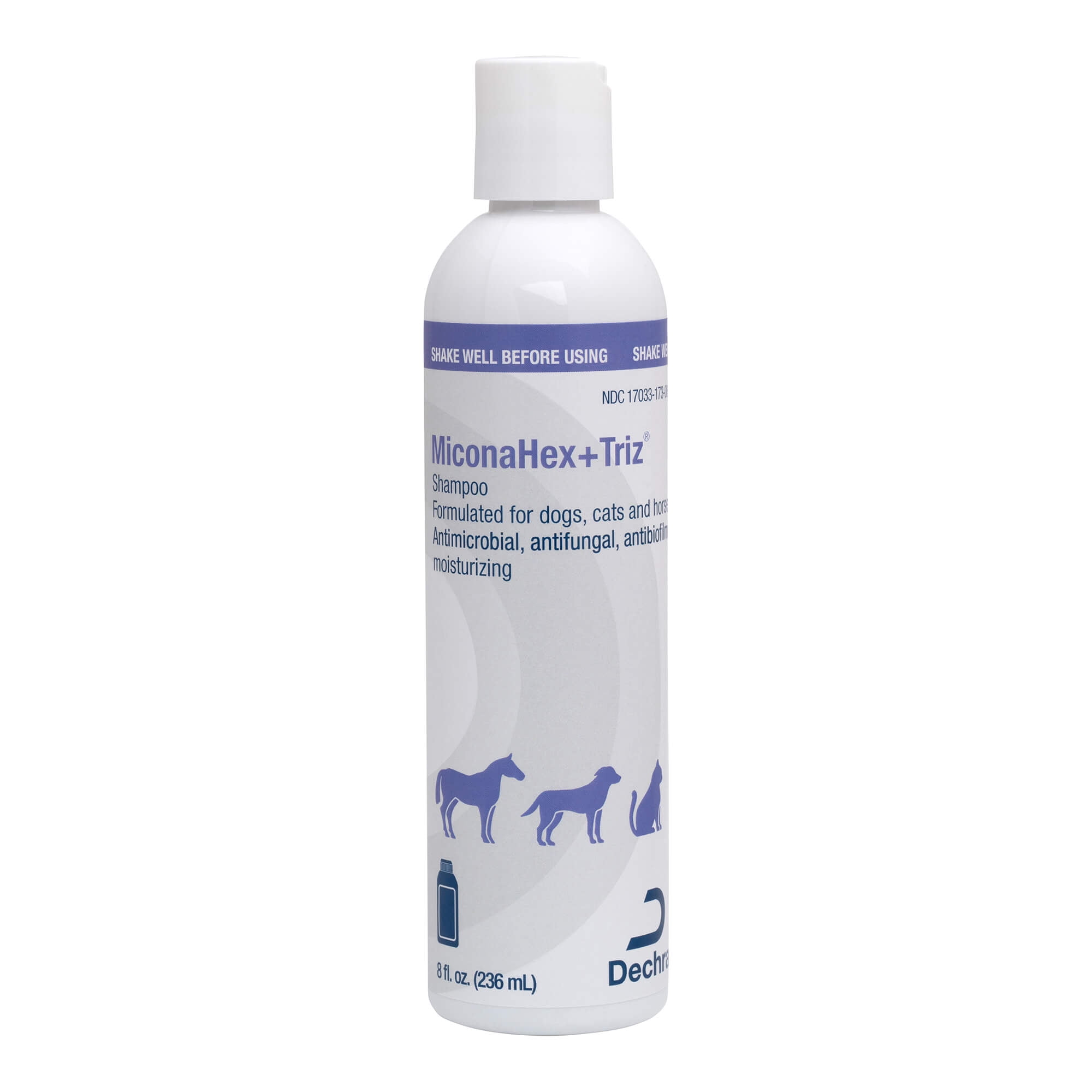 MiconaHex+Triz Shampoo for Animals, 8 oz, Antimicrobial, Antifungal ...