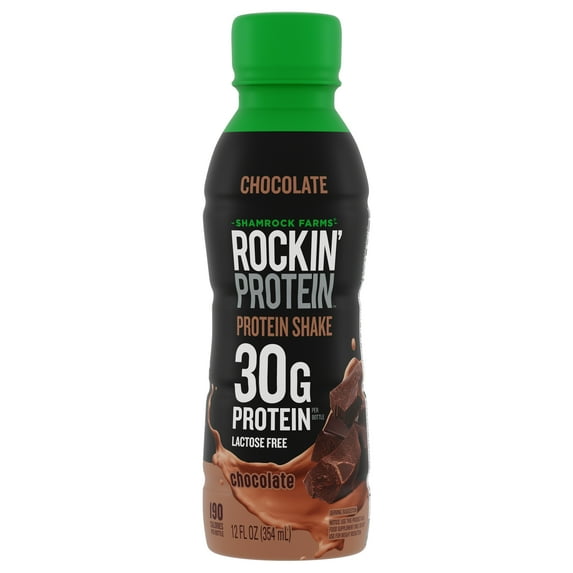 Shamrock Farms Lactose Free Rockin' Protein Builder Chocolate 12 fl oz ...