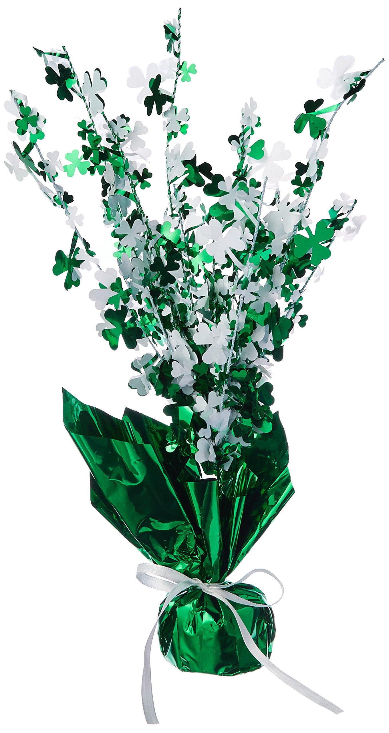 Shamrock Gleam 'N Burst Centerpiece 15" - 12 Pack (1 Per Package ...