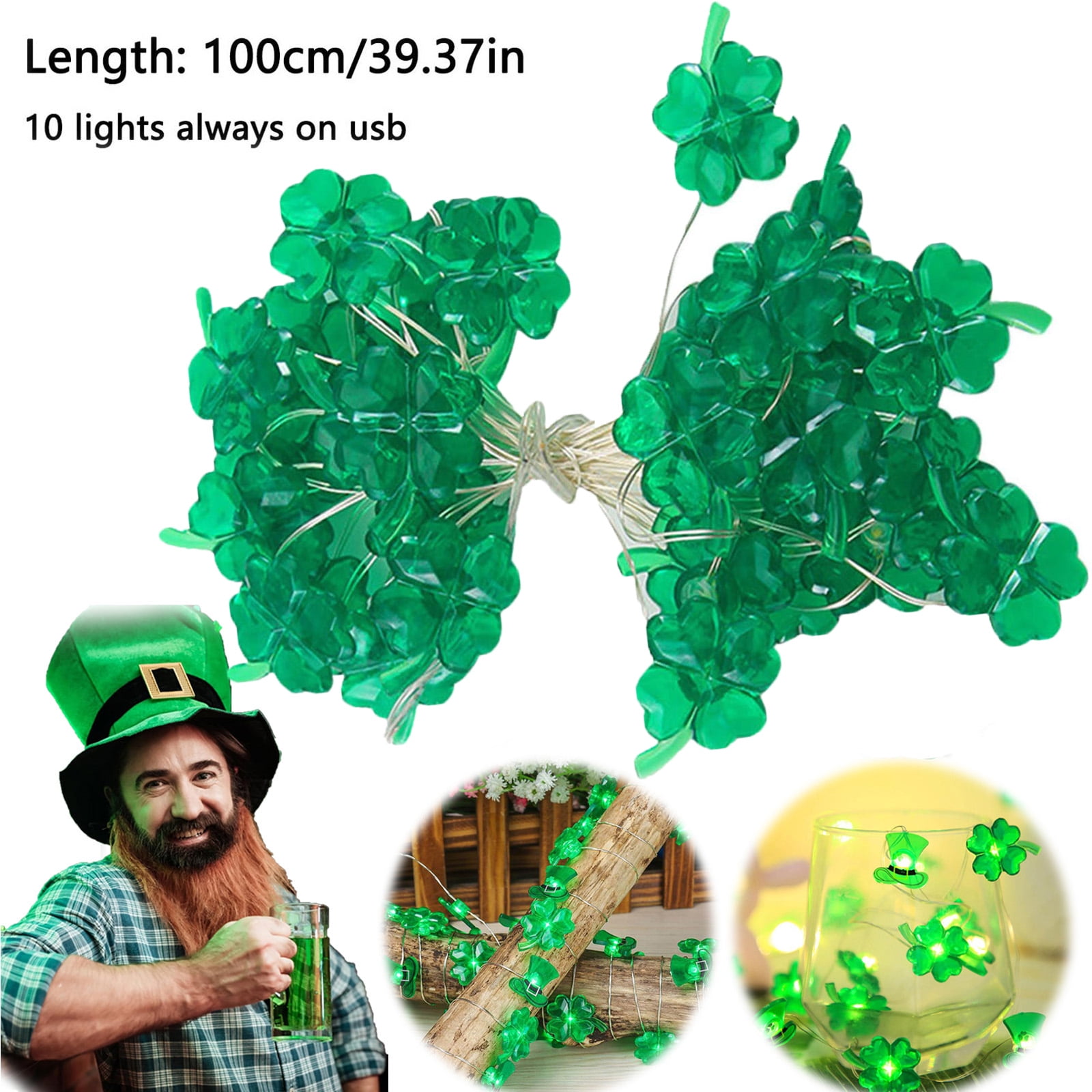 Shamrock Lights,St Patricks Day Lights,St Patricks Day,Saint Patricks ...