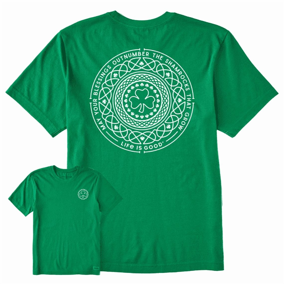 Shamrock Mandala Crusher Tee - Walmart.com