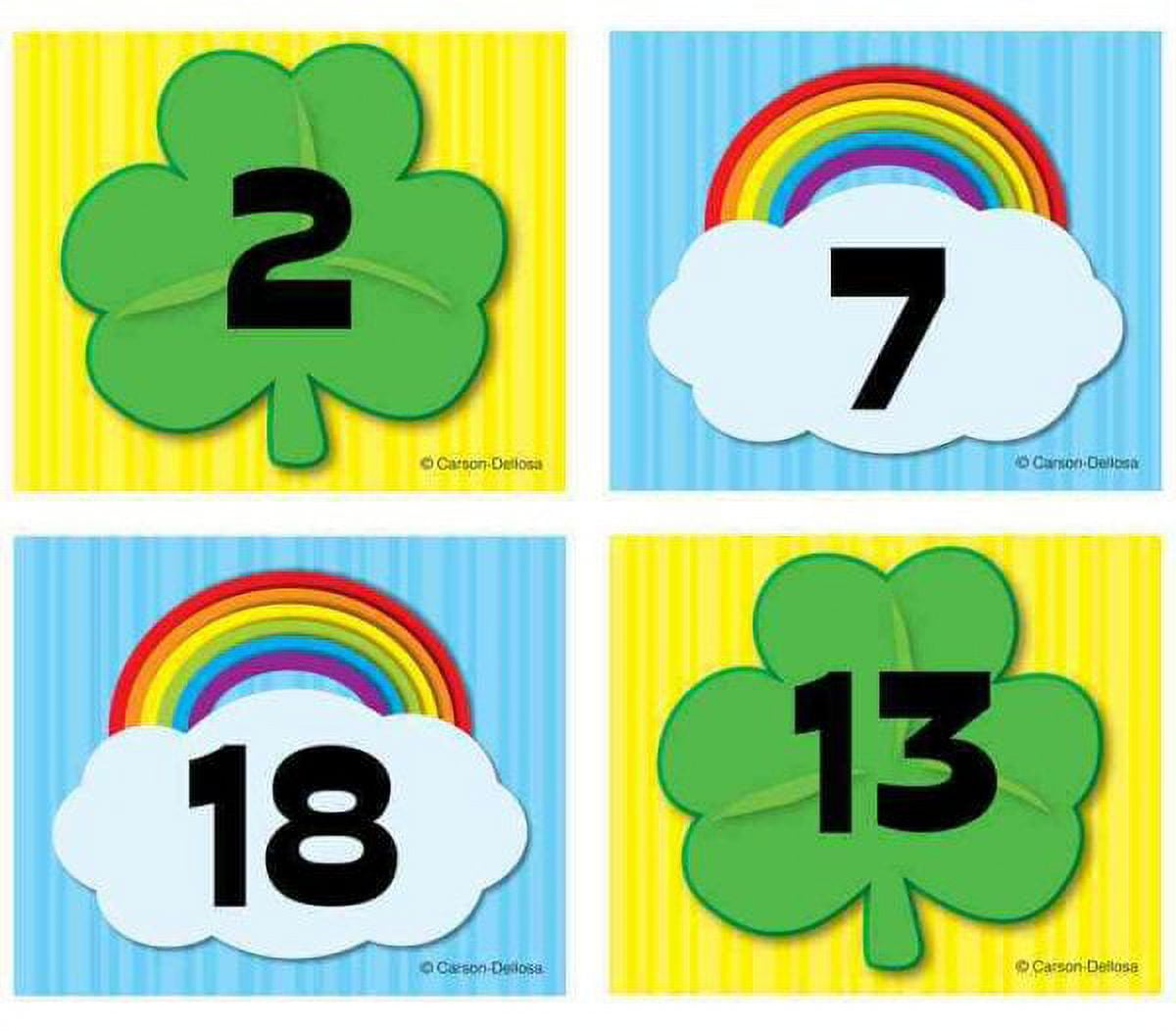 Shamrock/Rainbow Calendar Cover-Ups - Walmart.com
