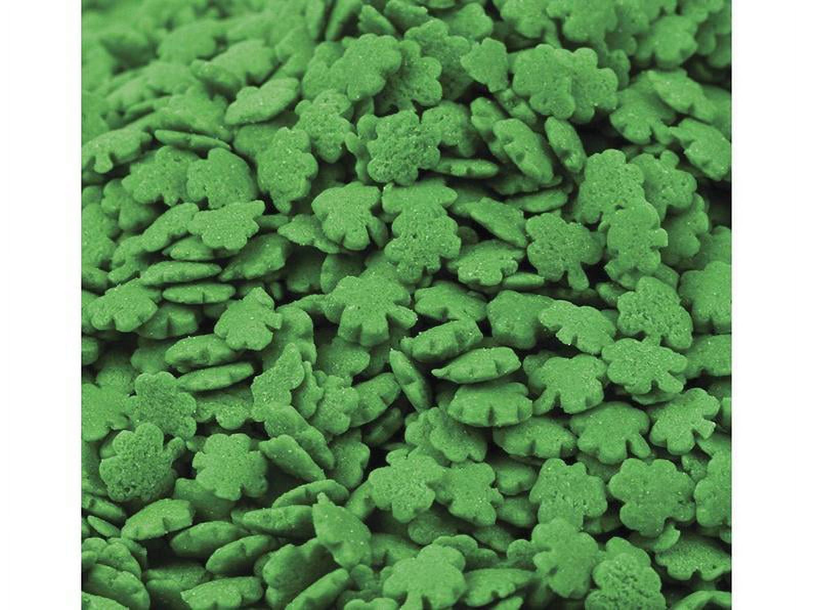 Shamrock Shape Green Confetti Sprinkles, Cake, Cookie, Donut, Cakepop ...