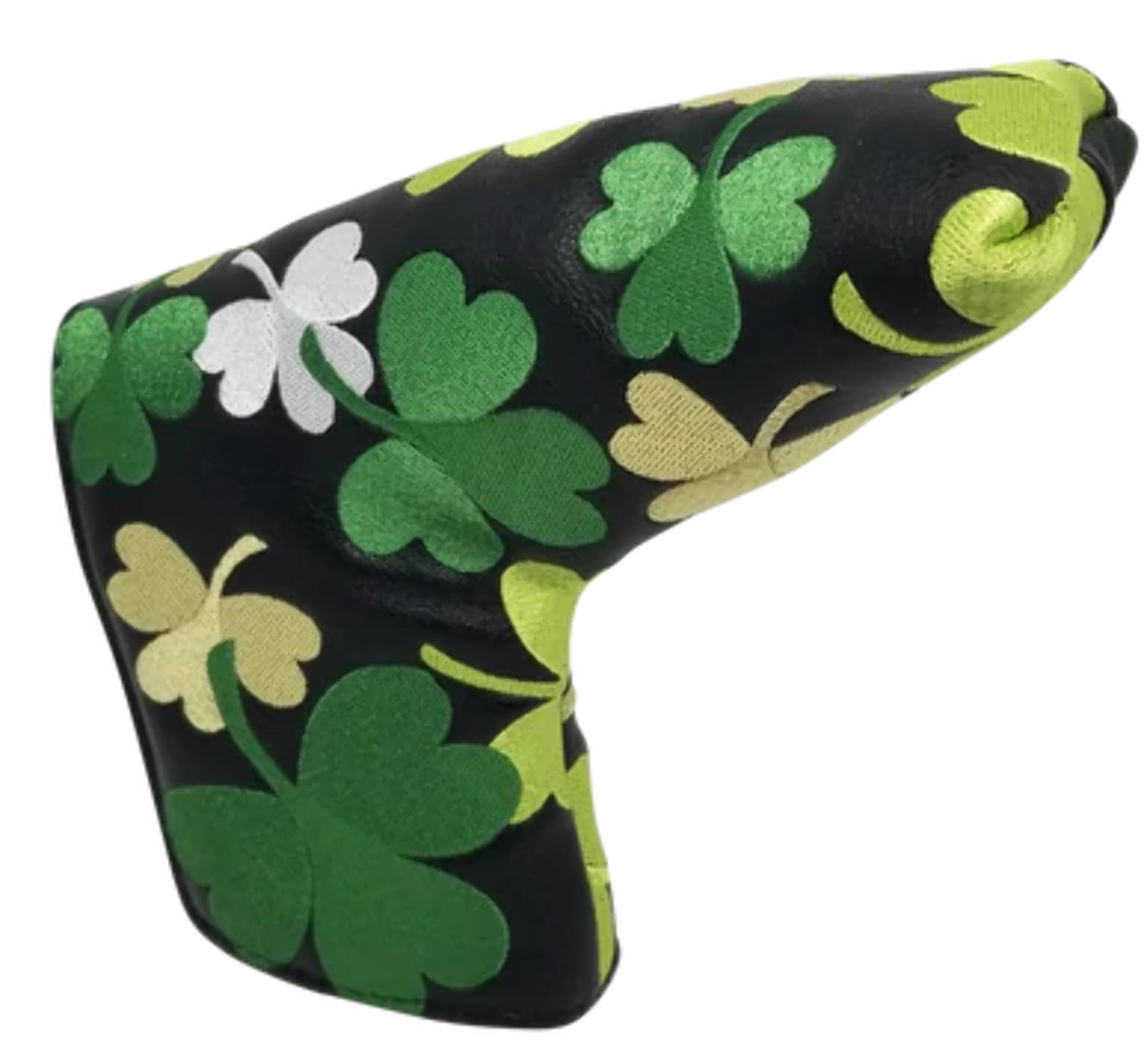 Shamrocks All-Over Embroidered Putter Cover by ReadyGOLF - Blade ...
