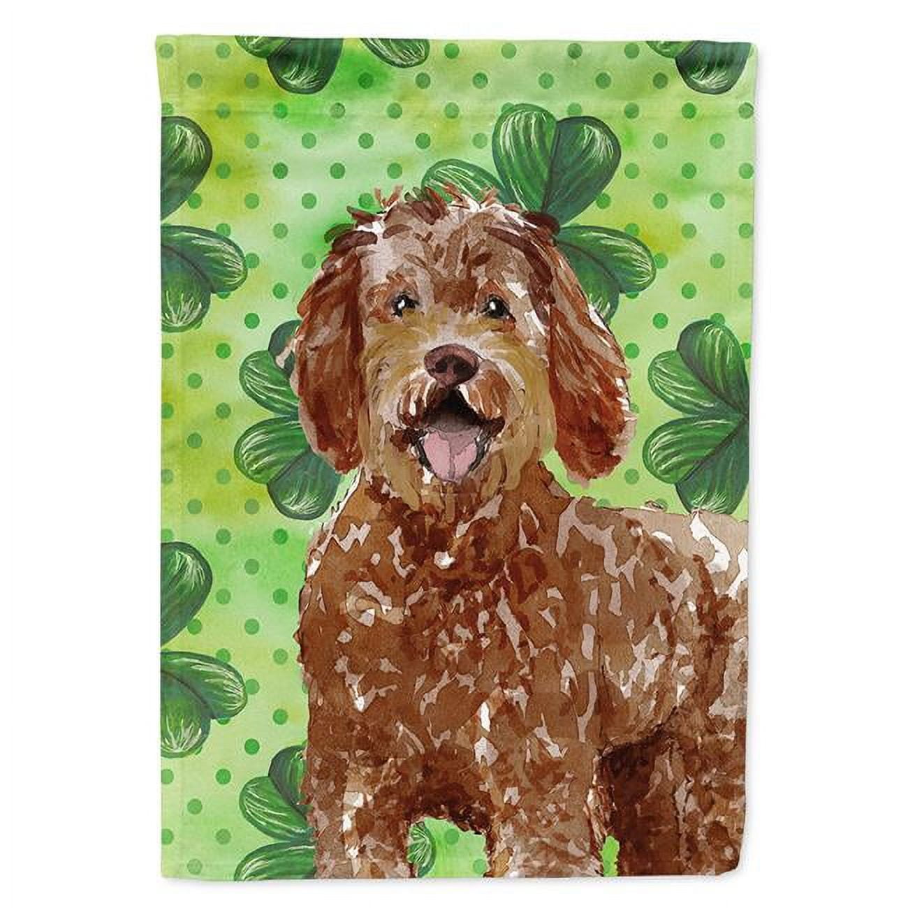 Shamrocks Labradoodle Garden Size Flag - Walmart.com