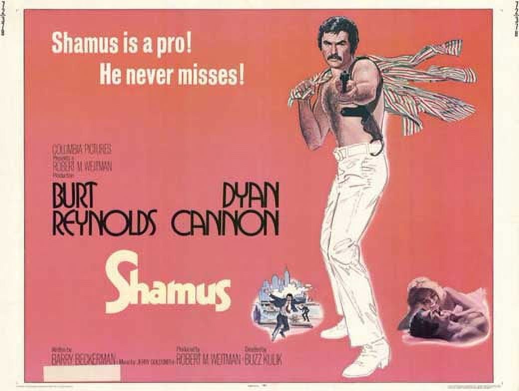 Shamus - movie POSTER (Style A) (11" x 14") (1973) - Walmart.com