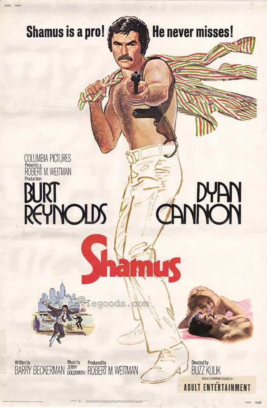 Shamus - movie POSTER (Style A) (11" x 17") (1973) - Walmart.com