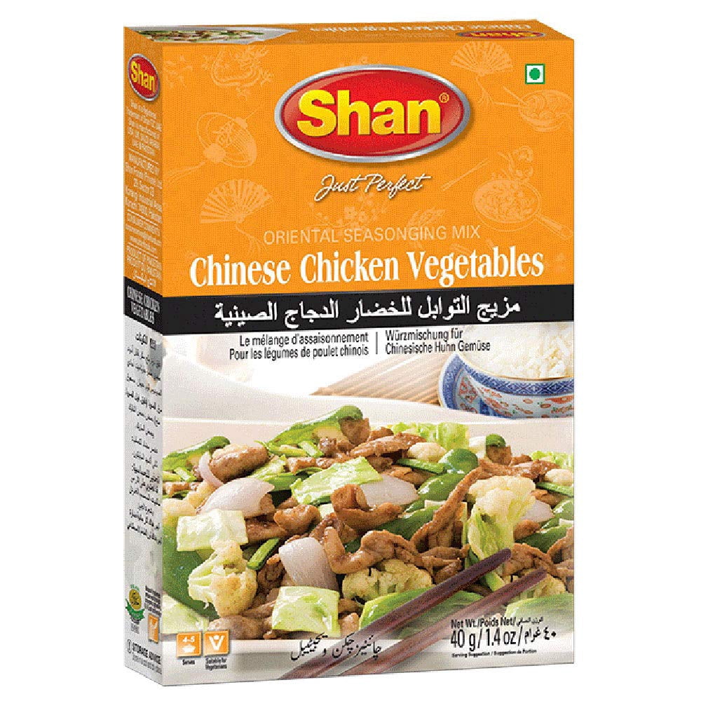 Shan Chinese Chicken Vegetables Oriental Seasoning Mix 1.41 oz (40g ...