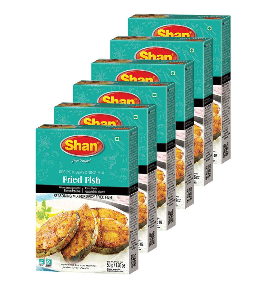 Shan Fried Fish Recipe and Seasoning Mix 1.76 oz (50g) - Spice Powder ...