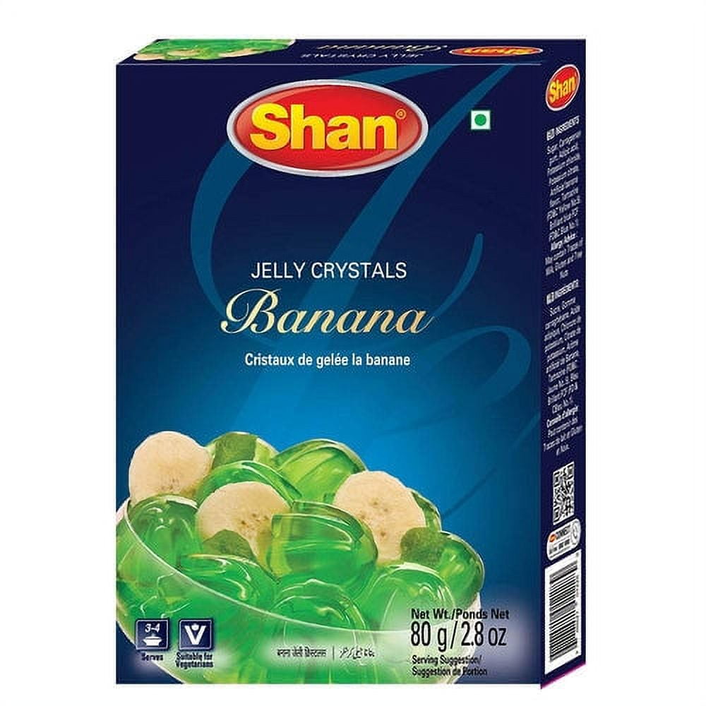 Shan Jelly Crystals Banana 2.8 oz (80g) - Walmart.com