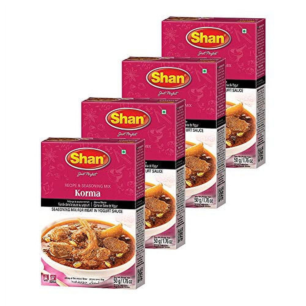 Shan Korma Recipe and Seasoning Mix 1.76 oz (50g) - Spice Powder for ...