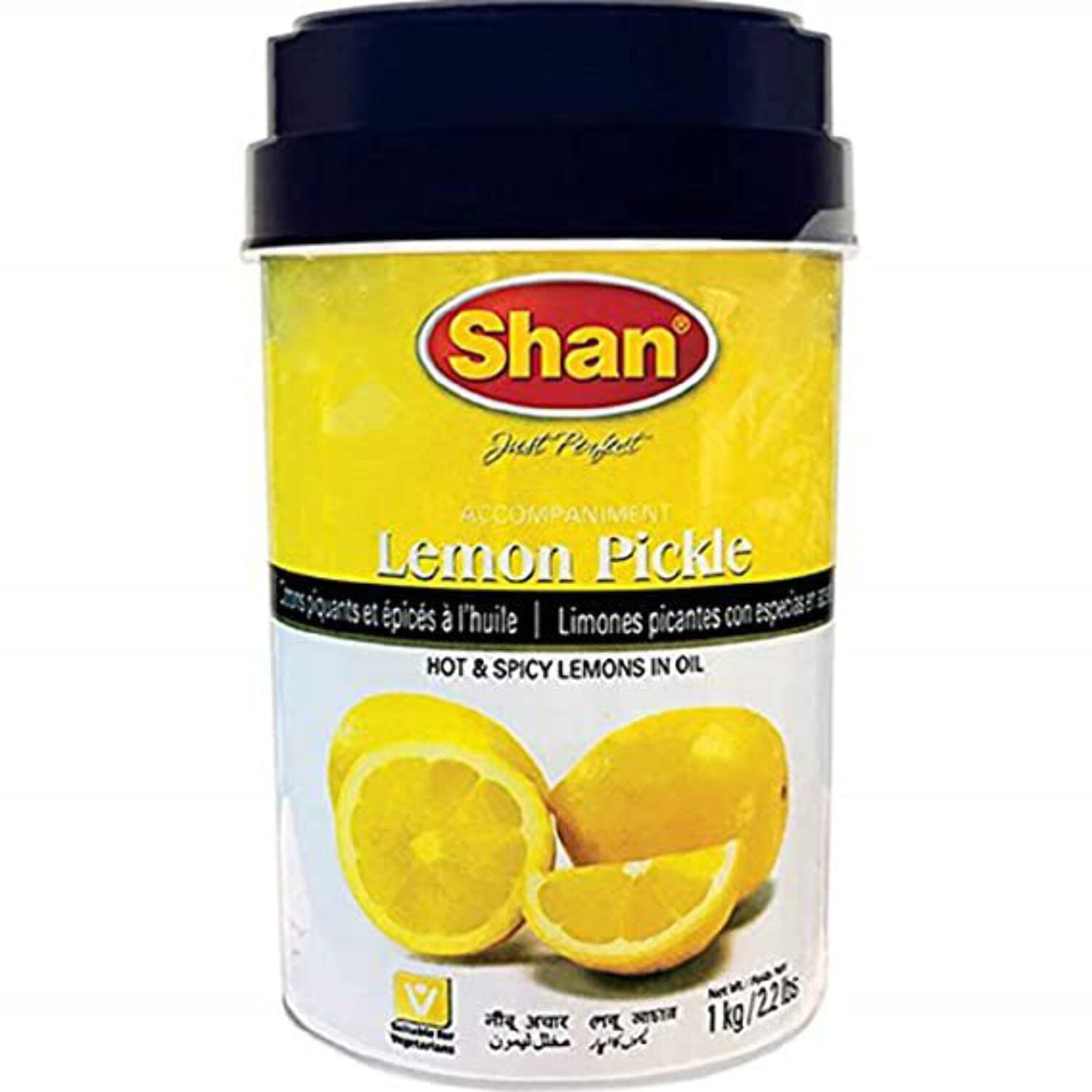 Shan Lemon Pickle Hot & Spicy Lemons 1kg (2.2lb) - Walmart.com