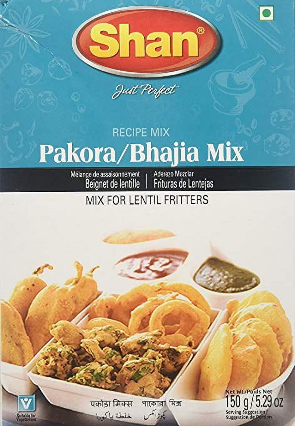 Shan Spices - Pakora/Bhajia Mix, 150g - Walmart.com