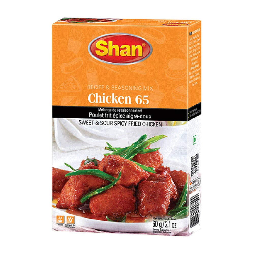 Shan Seasoning Mix Chicken 65 60gm - Walmart.com