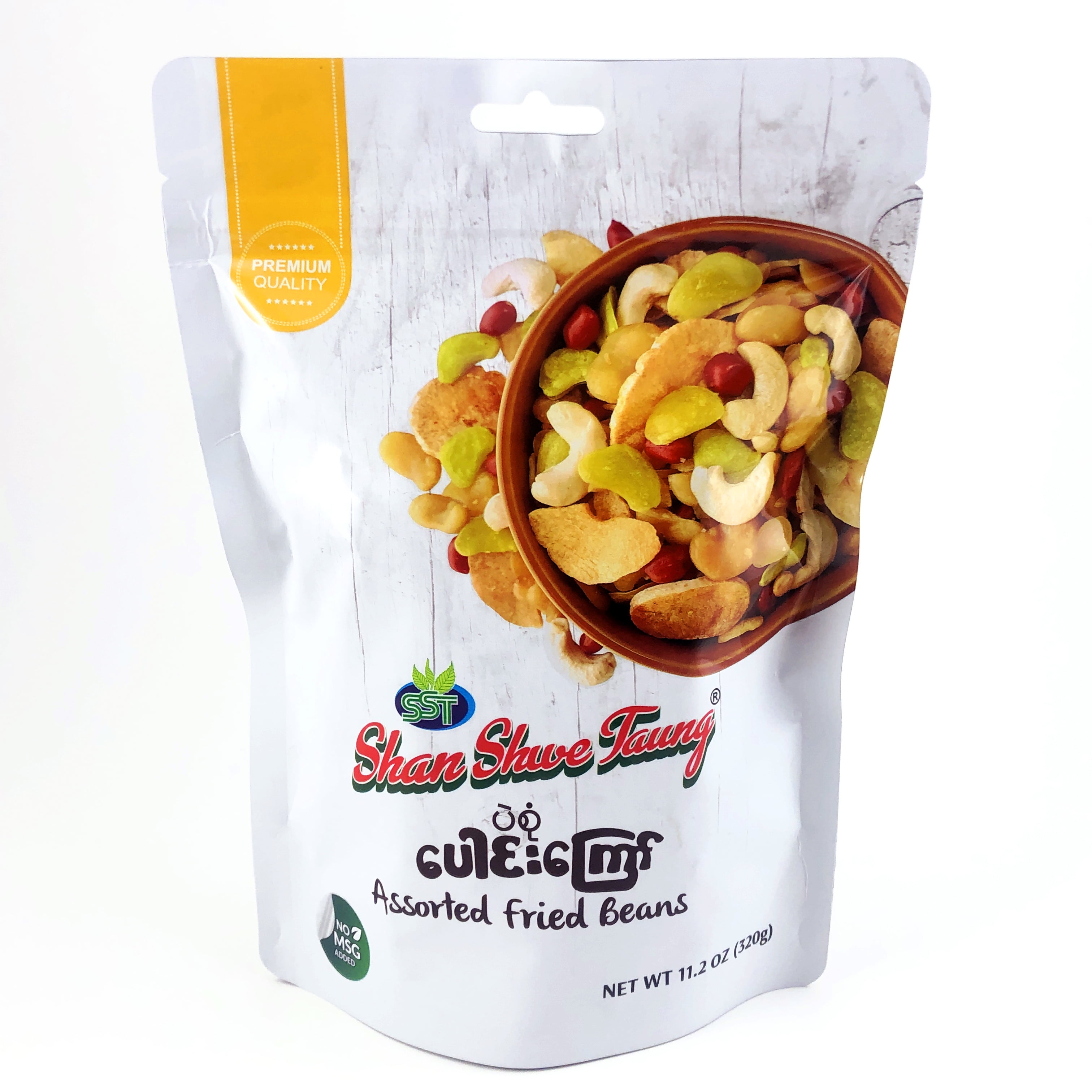 Shan Shwe Taung Assorted Fried Beans (Crunchy Mix) for Myanmar Tea ...