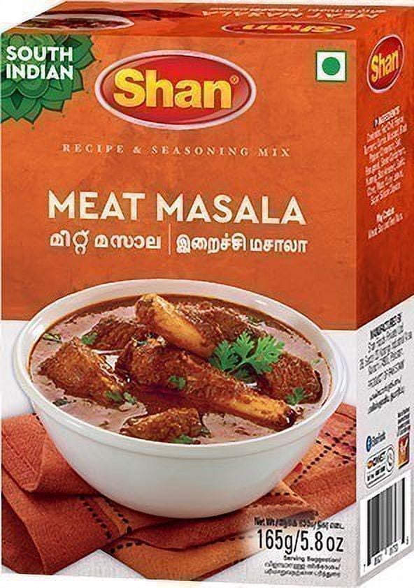 Shan South Indian Meat Masala 5.8 oz box - Walmart.com