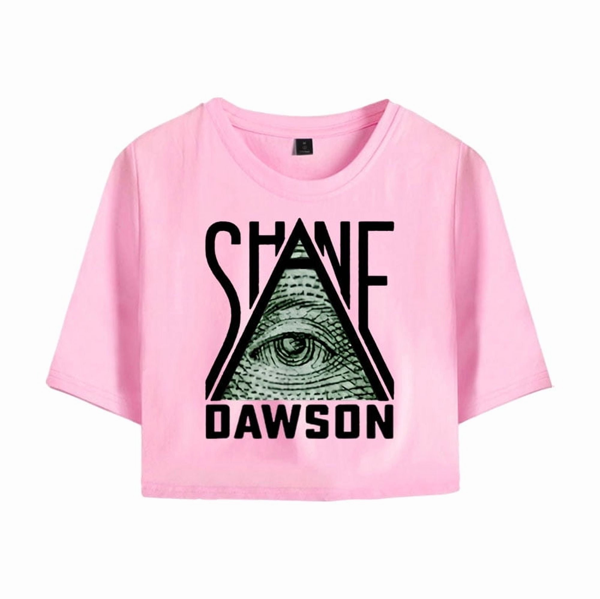 Shane Dawson Merch All Seeing Eye Crop Top Midriff-Baring T-shirt Women ...