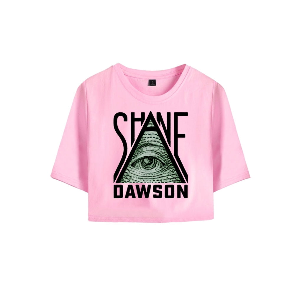 Shane Dawson Merch All Seeing Eye Crop Top Midriff-Baring T-shirt Women ...