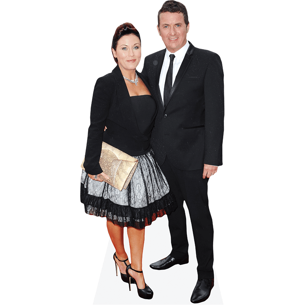 Shane Richie And Jessie Wallace (Duo 1) Mini Celebrity Cutout Standee ...