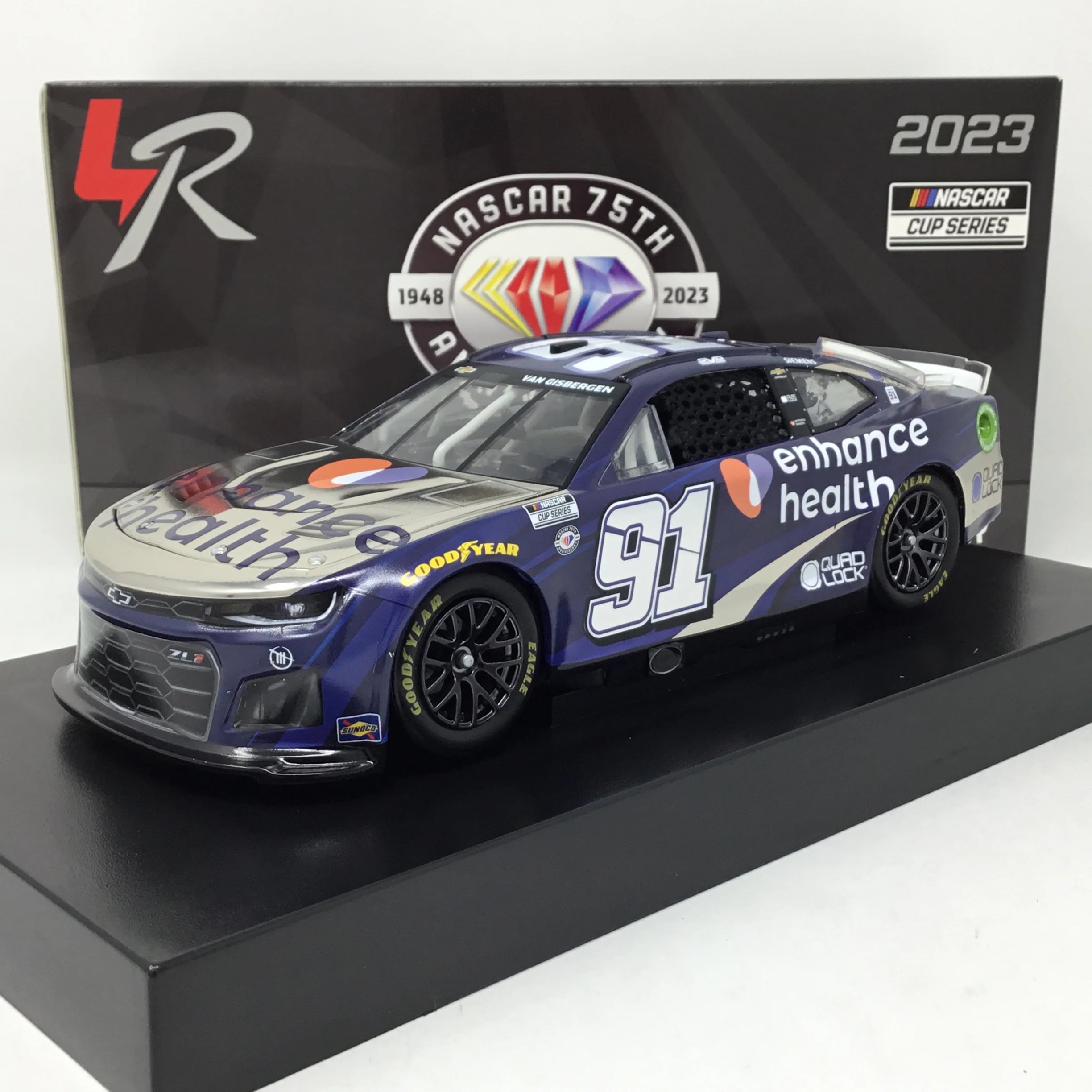 Shane Van Gisbergen 2023 Enhance Health Foil Number 1:24 Color Chrome ...