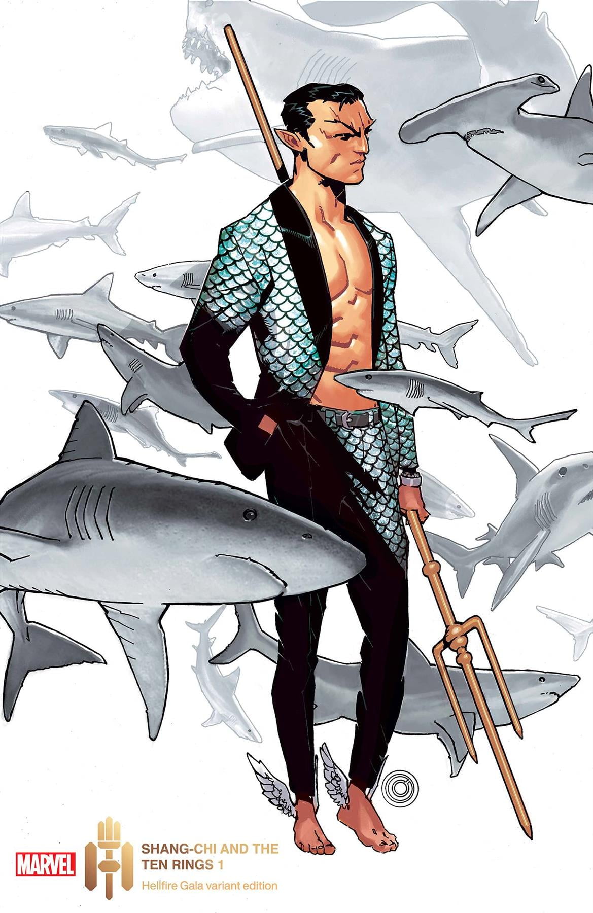 Shang-chi And Ten Rings #1 Bachalo Hellfire Gala Var (Bachalo Hellfire ...