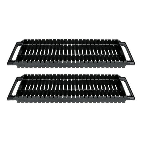 Topbathy Antistatic Pcb Rack Dual-ear Anti-static Bar Rack PP Black ...